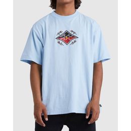 Billabong T-Shirt »Otis Diamond« Powder Blue XXL XXL Stoff: BaumwollStoff