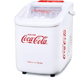 Salco Eisw&uuml;rfelmaschine &raquo;SEB-28CC&laquo; COCA-COLA ICE CUBE MAKER wei&szlig;
