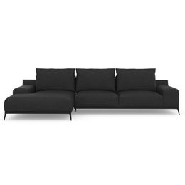 Machalke Ecksofa »lorenzo, L-Form« blackcoffee RUSTICO
