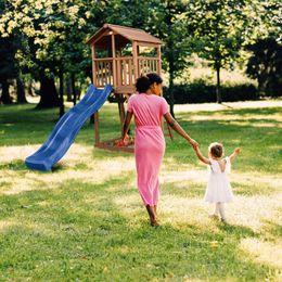 AXI Spielturm »Beach Tower« mit Rutsche braun-blau