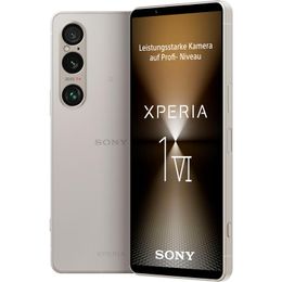 Sony Smartphone »Xperia 1 VI« Platin-Silber Platin-Silber Die innovative texturierte Oberfläche verbessert den Griff mit einem echten Kamera-Look...