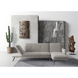 Machalke Ecksofa »butterfly, L-Form« beige-grau BRUCE