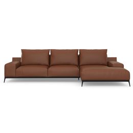 Machalke Ecksofa &raquo;lorenzo, L-Form&laquo; cognac SADDLE
