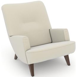 Max Winzer Loungesessel &raquo;build-a-chair Borano au&szlig;ergew&ouml;hnlicher Sessel, tolle Farbkombinationen&laquo; modern im Retrolook, zum Selbstgestalten creme/...