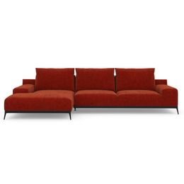 Machalke Ecksofa »lorenzo, L-Form« rot ELOY