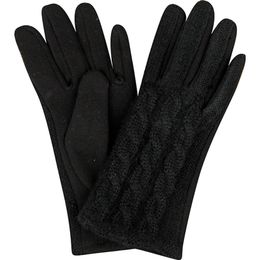 Capelli New York Strickhandschuhe black