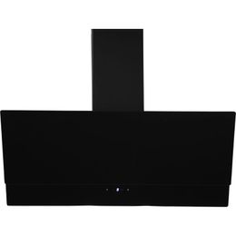 respekta Kopffreihaube &raquo;CH 66038-90&laquo; 90 cm, 3 Leistungsstufen, LED-Beleuchtung, Ab- und Umluftf&auml;hig schwarz Abluft- und Umluftbetrieb m&ouml;glich
