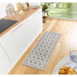 Hanse Home Läufer »Classic« rechteckig 6 mm Höhe strapazierfähig, pflegeleicht, robust, Anti-Slip, Küche, Flur Creme,Grau Oberfläche: 74%...