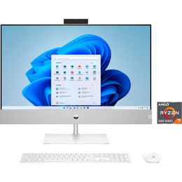 HP All-in-One PC »Pavilion 27-ca0001ng« weiß 2 x USB Type-A 5 Gbit/s, USB Type-C 5 Gbit/s, 2 x USB 2.0 Type-A