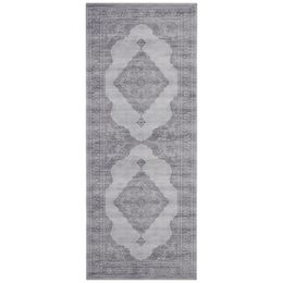 NOURISTAN L&auml;ufer &raquo;Carme&laquo; rechteckig 5 mm H&ouml;he Orientalisch, Orient, Vintage, Wohnzimmer, Schlafzimmer, Esszimmer schiefer Obermaterial: 100%...