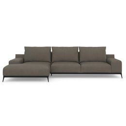 Machalke Ecksofa »lorenzo, L-Form« grey RUSTICO