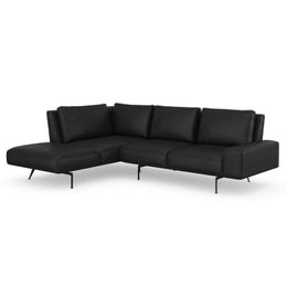 Machalke Ecksofa »L-Form« mit hoher Bodenfreiheit black SADDLE