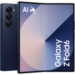 Samsung Smartphone »Galaxy Z Fold 6« Marineblau AI-Funktionen Marineblau 5G, NFC, WLAN, Bluetooth, Gorilla-Glas