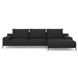 Machalke Ecksofa »lorenzo, L-Form« blackcoffee RUSTICO
