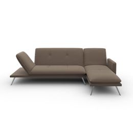 Machalke Ecksofa &raquo;wings, L-Form&laquo; hellbraun BRUCE