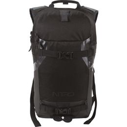 Nitro Trekkingrucksack »Rover 14« Fahrradrucksack, Wanderucksack, Freizeitrucksack, Street- und Bikepack Black Out