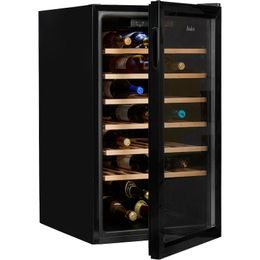 Amica Weinkühlschrank »WK 341 901 S« für 52 Standardflaschen á 0, 75l, Standkühlschrank schwarz