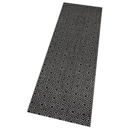 Hanse Home L&auml;ufer &raquo;Vila&laquo; rechteckig 5 mm H&ouml;he L&auml;ufer, Rutschfest, K&uuml;chenteppich, K&uuml;che, Teppich, Pflegeleicht, Flur grau Obermaterial: 100%...