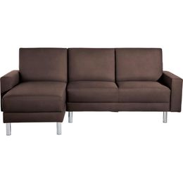 Max Winzer Schlafsofa »Just Fresh modernes kubisches Sofa, Rückenverstellung für Sitzkomfort« Recamiere links oder rechts montierbar, elegante...