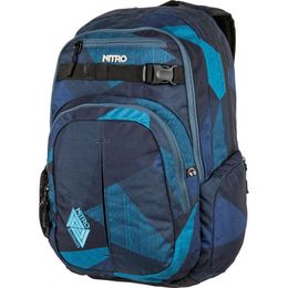 Nitro Schulrucksack »Chase« Alltagsrucksack, Rucksack für Freizeit, Schule, Arbeit und Reise Fragments Blue B/H/T: 37 cm x 51 cm x 23 cm B/H/T: 37...