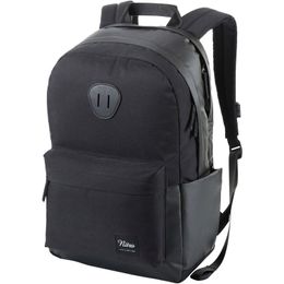 Nitro Freizeitrucksack »Urban Plus« Daypack, Streetpack im Retro-Look, Alltagsrucksack, Schulrucksack Tough Black