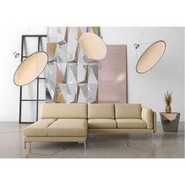Machalke Ecksofa »vivien, L-Form« beige-braun ELOY