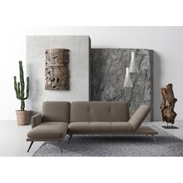 Machalke Ecksofa &raquo;butterfly, L-Form&laquo; hellbraun BRUCE