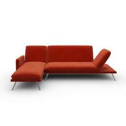 Machalke Ecksofa »wings, L-Form« rot ELOY