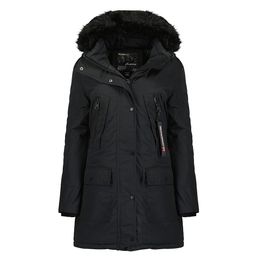 Geographical Norway Parka "Corta" in Schwarz - 79% | Größe L | Damenjacken