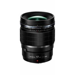 Olympus Festbrennweiteobjektiv »M.ZUIKO 17 mm PRO« passend für & OM SYSTEM MFT Kameras schwarz Hochpräziser, schneller AF