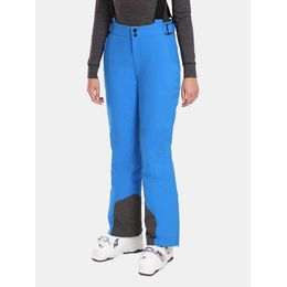 Kilpi Ski-/ Snowboardhose "Elare" in Blau - 64% | Größe 40 | Damen-sporthosen