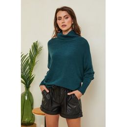Joséfine Pullover "Karcag" in Dunkelgrün - 74% | Größe M | Damen-pullover-cardigans