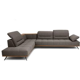 Alte Gerberei Ecksofa », L-Form« Grau-Braun
