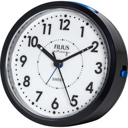FILIUS zeitdesign Quarzwecker »0528-17« schwarz Stilvoller Wecker