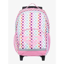 Roxy Tagesrucksack »Perfect Peach 17L« Bright White Check Check Umweltfreundliches Material: Veganer,...