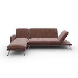 Machalke Ecksofa »wings, L-Form« rosé ELOY