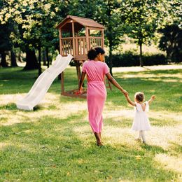 AXI Spielturm »Beach Tower« mit Rutsche braun-weiß