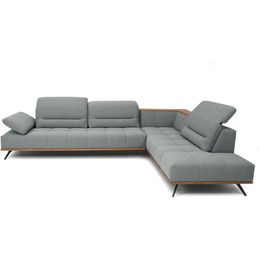 Alte Gerberei Ecksofa », L-Form« Blau-Grau