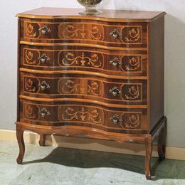 Pharao24.de Schlafzimmer Kommode im Barock Design Schubladen