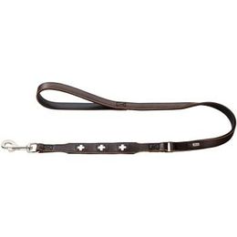 Hunter Führleine Swiss schwarz/ braun M-L