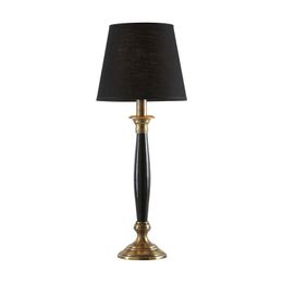 PR Home Tischlampe Madison Mia Lin schwarz 55cm Stoff/Metall