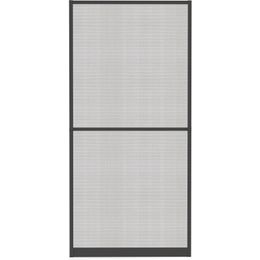 Insektenschutz-T&uuml;r "Alu-T&uuml;rbausatz", B/H: 120cm x 240cm, grau, Hecht INTERNATIONAL, Insektenschutzgitter, BxH: 120x240 cm