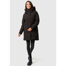 Marikoo Damen Winterjacke "Karumikoo XVI", schwarz, Gr. L, Obermaterial: 100% Polyester; Futter: 100% Polyester; Wattierung: 100% Polyester;