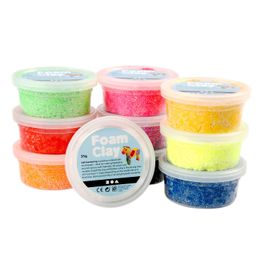 Persen Verlag Foam Clay Modelliermasse Classic-Set, 10 x 35 g