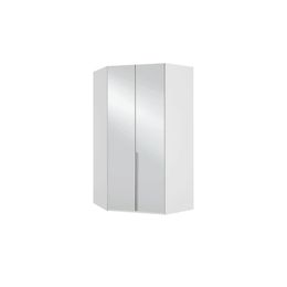 Eckschrank Easy Plus - weiß - 120 cm - 208 cm - cm 120,0 - Sconto