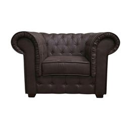 Sessel Chester - braun - 121 cm - 77 cm - cm 94,0 - Sconto