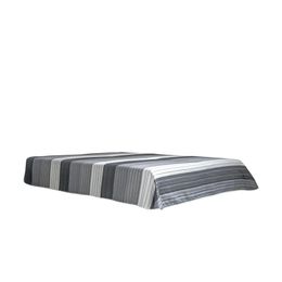 Tagesdecke Olympie - grau - 255 cm - Sconto