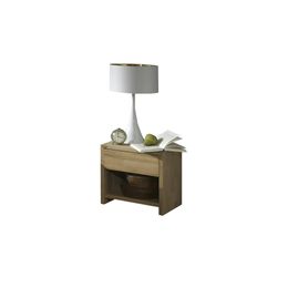 Nachtkommode Pia / Judith - holzfarben - 40 cm - 40 cm - cm 33,0 - Sconto