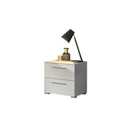 Nachttisch Aldono - weiß - 50 cm - 49 cm - cm 42,0 - Sconto