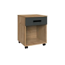 Rollcontainer Liverpool - holzfarben - 46 cm - 58 cm - cm 40,0 - Sconto